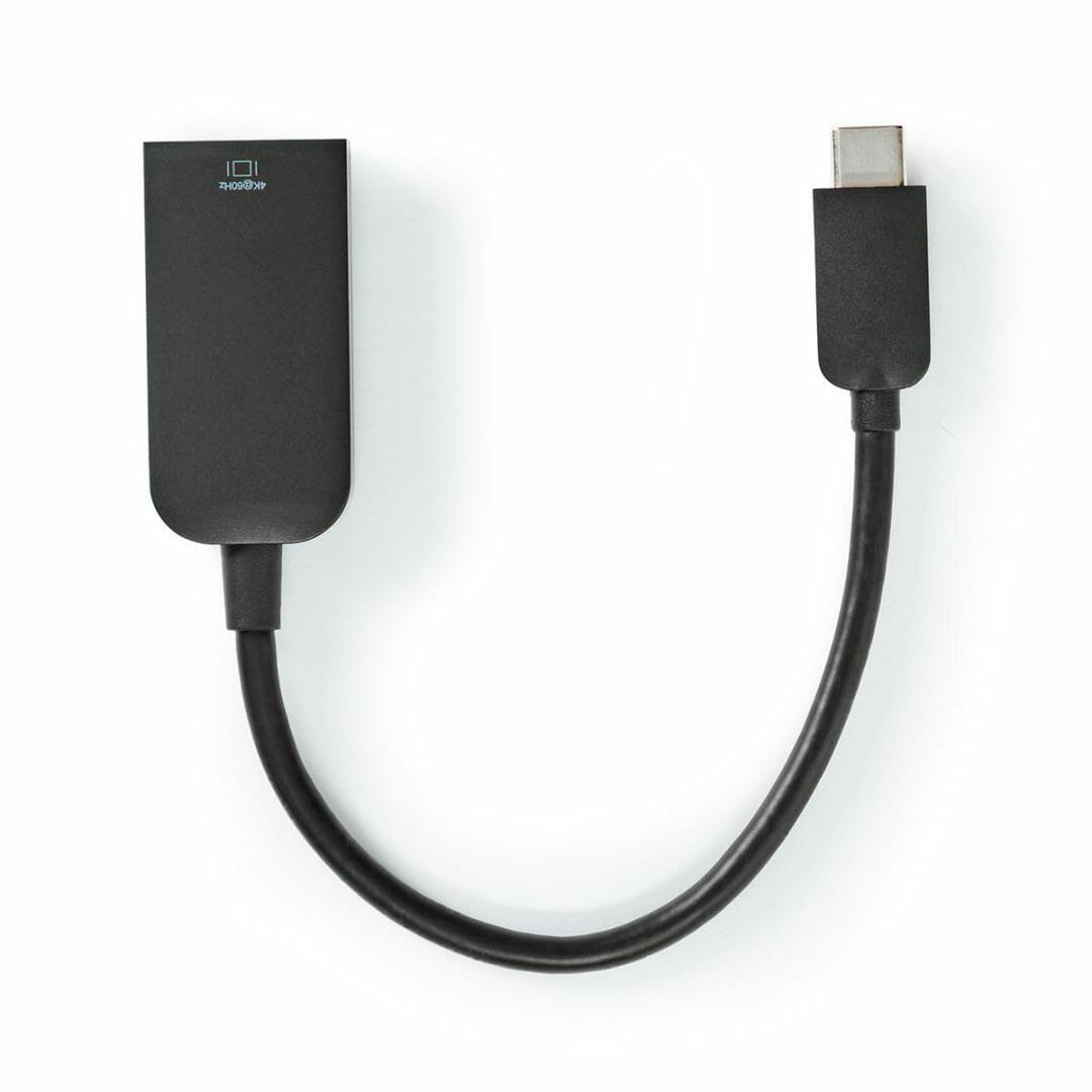 Adapter USB-C Male - HDMI Female Antraciet Adapter USB-C Male - HDMI Female Antraciet